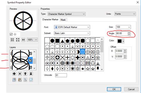 is it possible to create the following symbol in a esri community