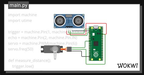 Automatic Door Model Wokwi Esp32 Stm32 Arduino Simulator