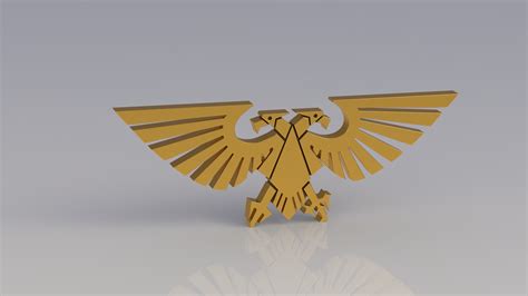 ⚔ The Imperial Aquila Warhammer 40k・free Stl File For ・cults
