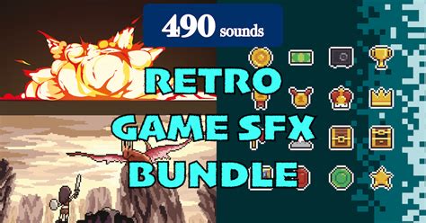 Retro Game Sfx Bundle Audio Sound Fx Unity Asset Store