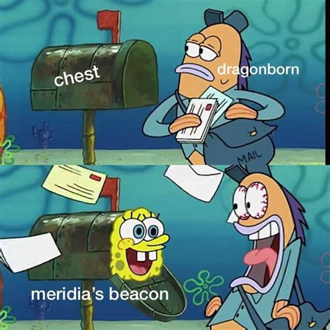 Another Hand Touches The Beacon Rskyrimmemes