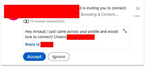 My 99 Success Rate Linkedin Connection Message Examples