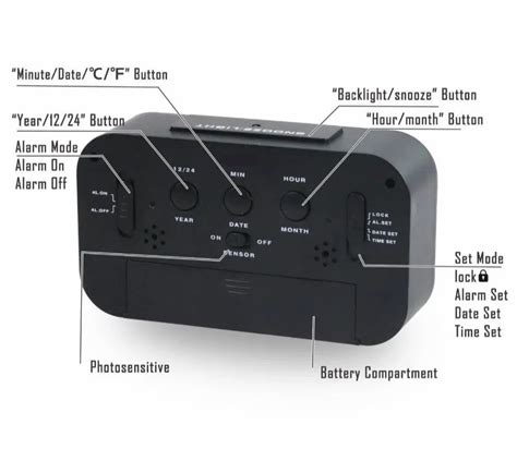 Blue Plastic Lcd Digital Clock For Homeoffice At ₹ 170piece In Mumbai
