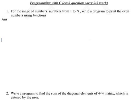 Solved 1 For The Range Of Numbers Numbers From 1 To N