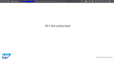 Solved 401 Not Authorized Logon Failed Error On Call Br Sap