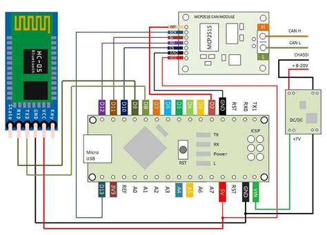 Understanding The Can Bus Schematic Understanding The Can Bus Schematic