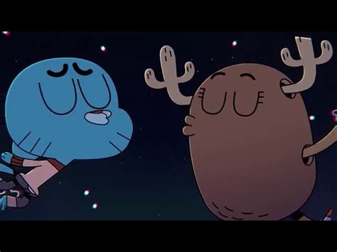 Den Fantastiske Verden Av Gumball Gumball Og Penny Kiss