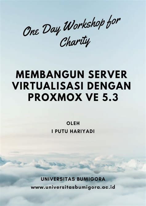 Membangun Server Virtualisasi Dengan Proxmox Virtual Environment Pve 53 Pdf