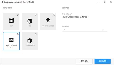 Creating Hdrp Shadow Fade Distance Unity Learn