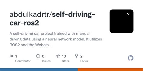 GitHub Abdulkadrtr Self Driving Car Ros2 A Self Driving Car Project