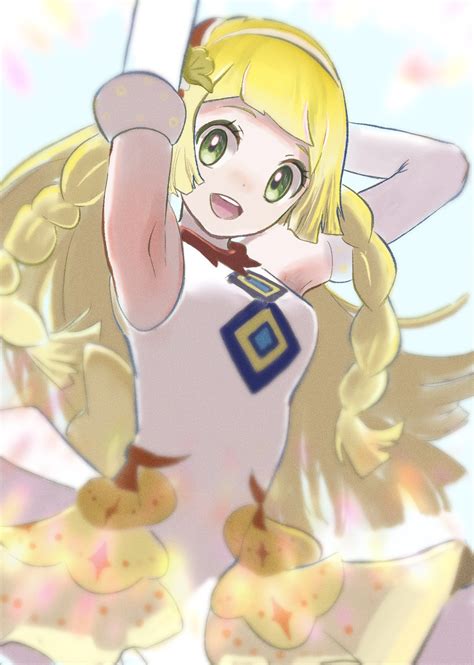 Lillie Pok Mon Pok Mon Sun Moon Image By Hotarusou Zerochan Anime Image Board
