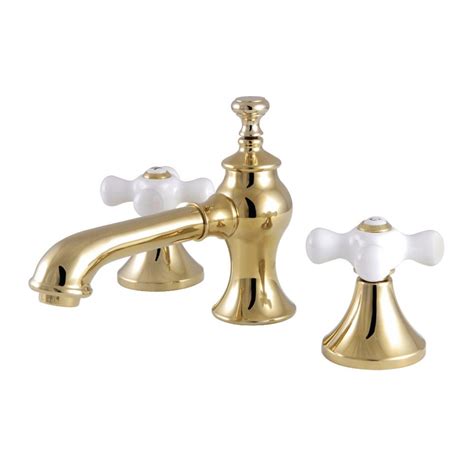 Kingston Brass Vintage 8 In Widespread 2 Handle Bathroom Faucet In