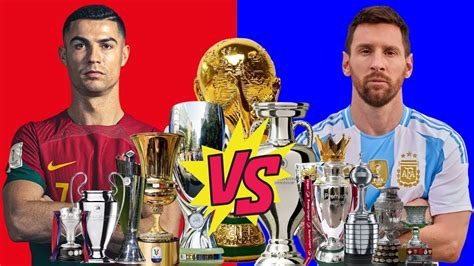 Messi Vs Ronaldo Trophy Comparison 2026 Who Has More Trophies 🏆 Final