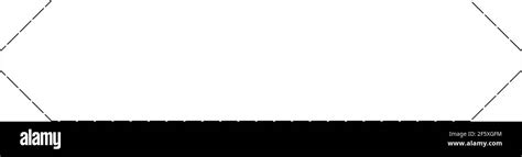 Dashed Line Border And Frame Vector Element — Stock Vector Illustration Graphic Clip Art Stock