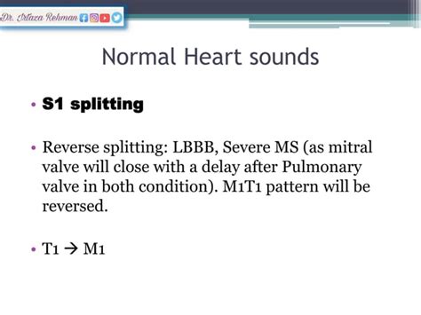 Normal And Abnormal Heart Sounds Murmurspptx