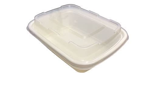 12oz Rectangular Pp Container 3h Corporation