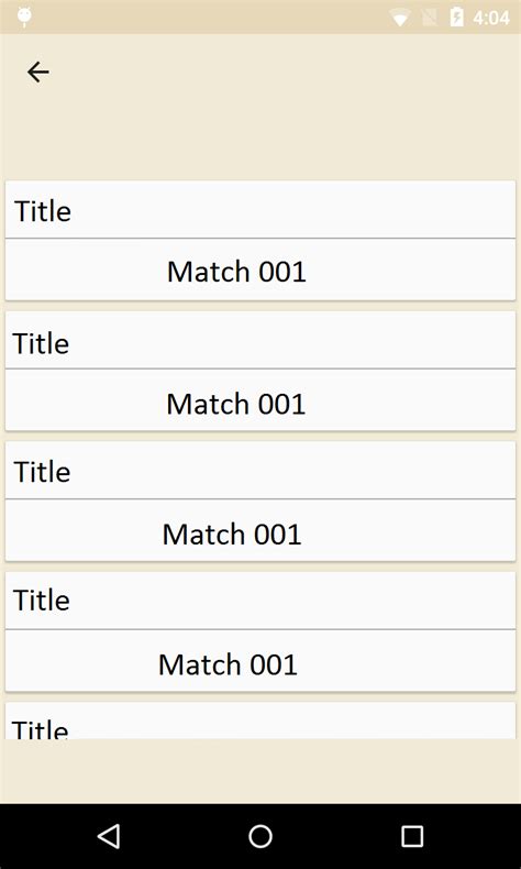 Android Multiple Recyclerview Items In One Cardview Stack Overflow