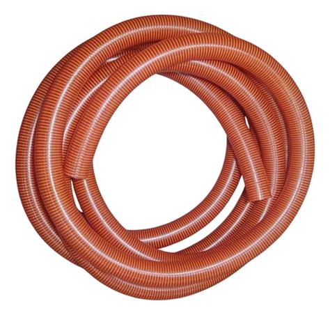 Mangueira Duto Sucção Laranja Pesada 3 Polegadas 15 Metros