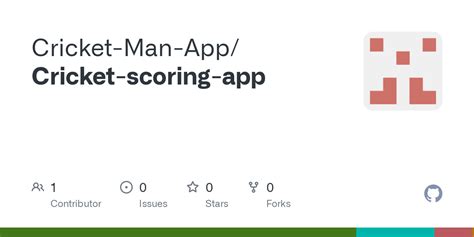 Github Cricket Man Appcricket Scoring App