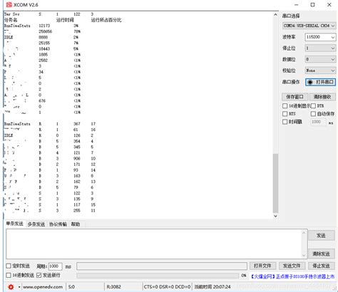 Stm32运用freertos库函数测试各个线程任务信息和cpu占用率freertos Mcu 占用率 Csdn博客