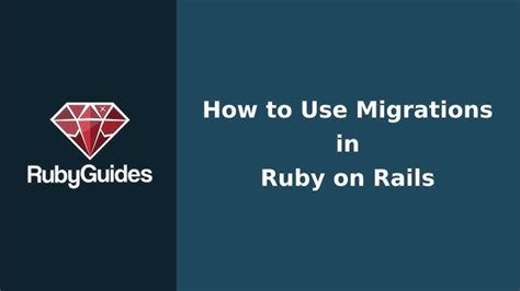 🚀 Mastering Migrations And Schemas In Ruby On Rails Hacks Tricks