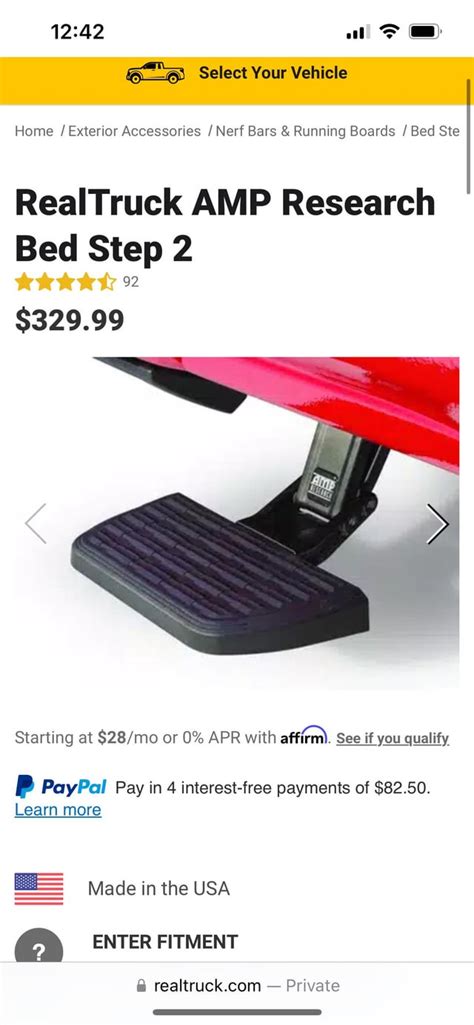Amp Bed Step Rsilverado