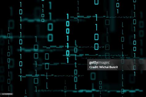 Binary Data Matrix Network Technology Background As Digital Abstract