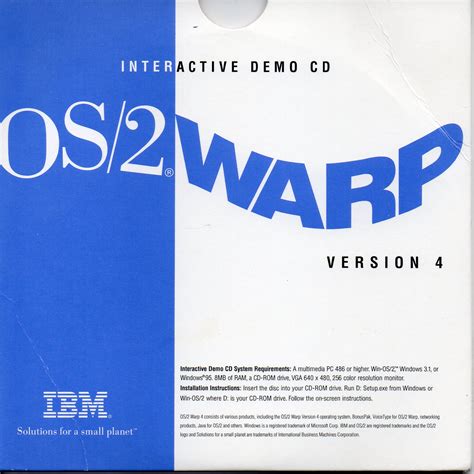IBM OS Warp Interactive CD IBM Free Download Borrow And