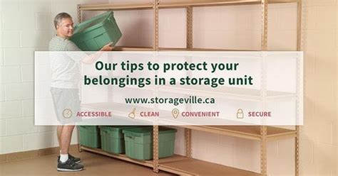 Secure Storage Tips Protect Your Belongings