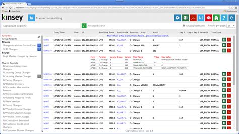 Transaction Auditing Kinsey