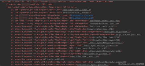 Picasso闪退 Target Must Not Be Null Errorpicasso V3闪退 Csdn博客