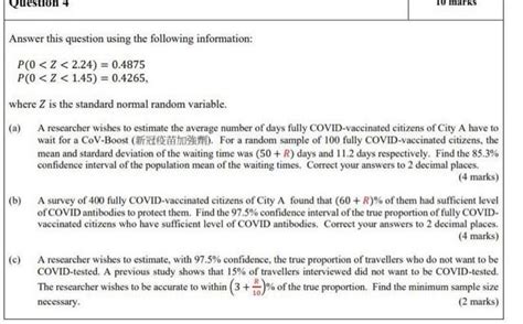 Solved Question 4 10 Marks Answer This Question Using The