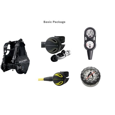 Oceanic Basic Package Scuba Gear New Zealand