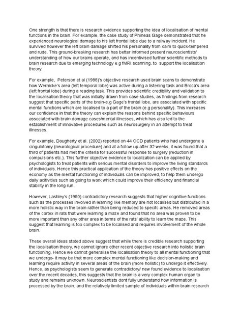 Ghalia Doshan Classwork Evaluating Localisation Theory Pdf