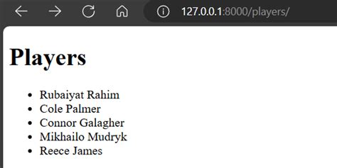 Django Starter 4 — Showing Table Data By Rubaiyat Rahim Medium
