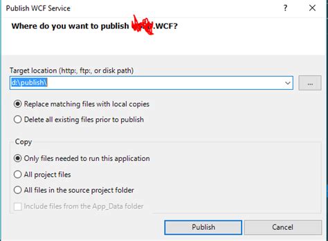 C Get Publish Artifact In Ci For Class Library Like Web App Wcf