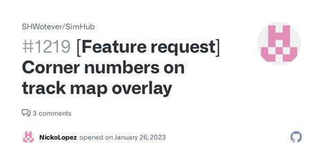 [feature Request] Corner Numbers On Track Map Overlay · Issue 1219