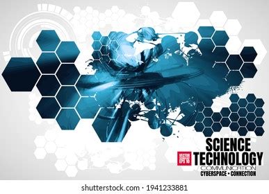 Big Data Connection Complex Data Visual Stock Vector Royalty Free