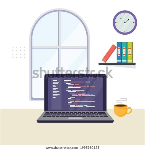 Programmer Engineering Development Coding Web Development Stock Vector Royalty Free 1995980123