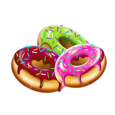 Donas Con Caras Clipart
