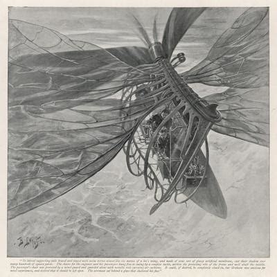 Graham In The Aeropile Art Print Henri Lanos