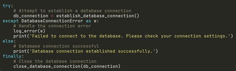 Skander Nabli On Linkedin Python Exceptionhandling Errormanagement Coding Programming Qodek