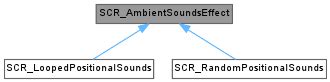 Arma Reforger Script API SCR AmbientSoundsEffect Interface Reference