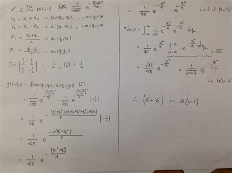 Finding The Joint Probability Density Function Of Two Random Variables