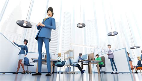 사무실에서 함께 일하는 프로젝트에 협력하는 사업가 그룹입니다 3d 렌더링 그림 결정에 대한 스톡 사진 및 기타 이미지 결정 경제 공유 개념 Istock