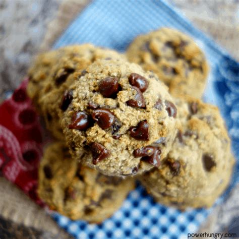Vegan Coconut Flour Chocolate Chip Cookies {oil Free} Power Hungry