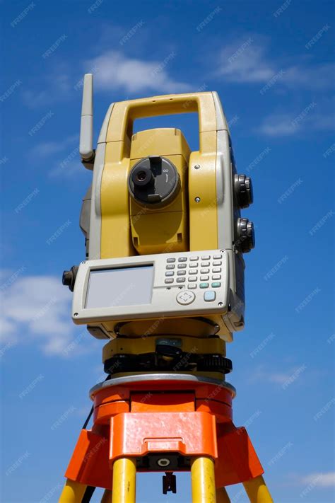 Premium Photo Surveying Total Station