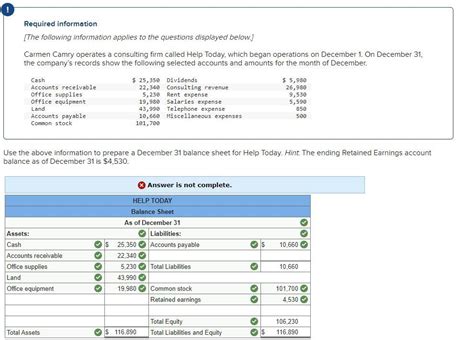 Solved Required Information The Following Information
