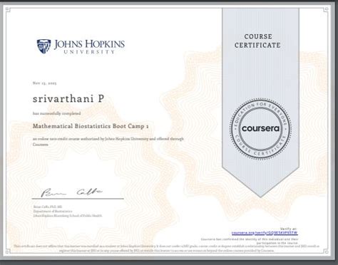 srivarthani p on linkedin coursera datascience