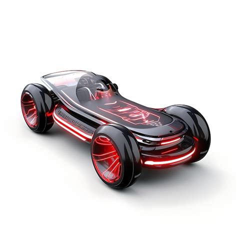 Premium Ai Image Isolated Of A Mini Mobility Future Hoverboard Prese Creative Concept Future